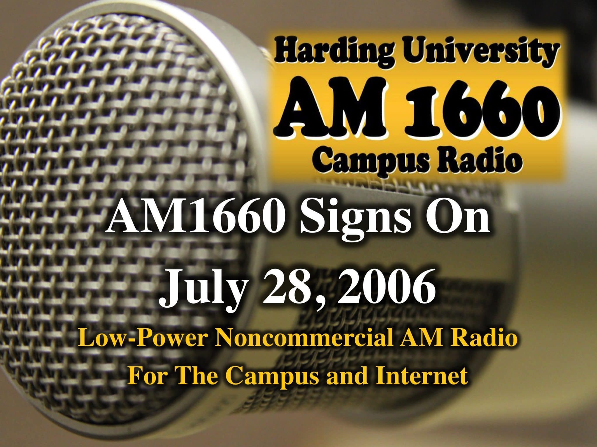 History | Harding Radio