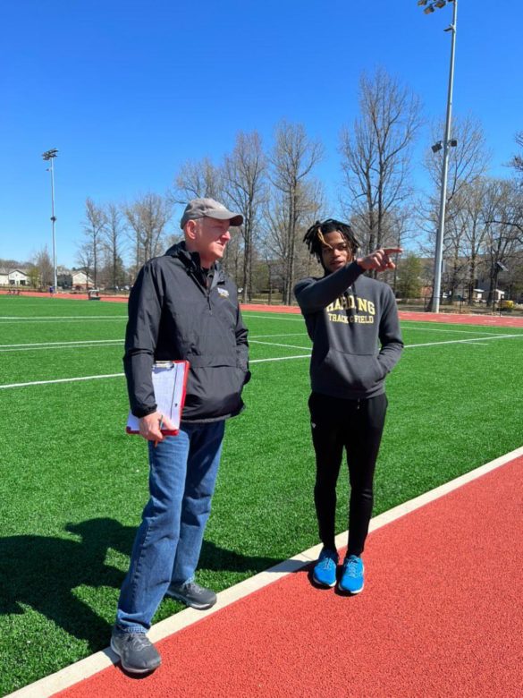 Jones jumps 7 feet, breaks 47-year-old high jump record | The Bison