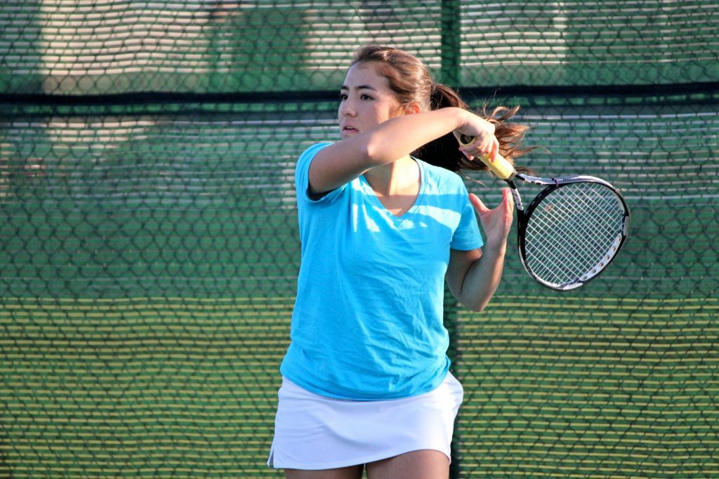 Tennis teams work toward GAC matches | The Bison